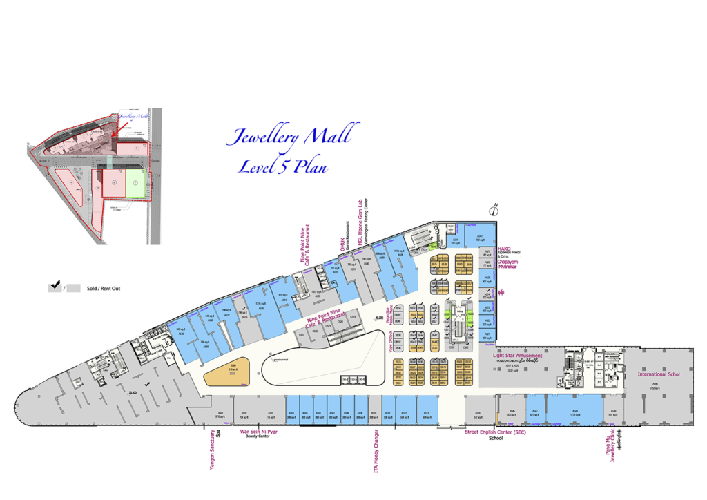 Jewellery Mall Floor Plan - Times City | The Most Luxurious Complex in ...
