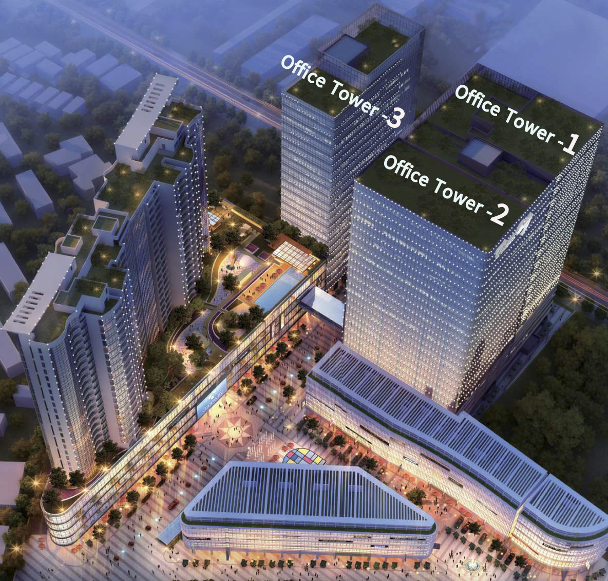 Office Tower - Times City | The Most Luxurious Complex in Yangon